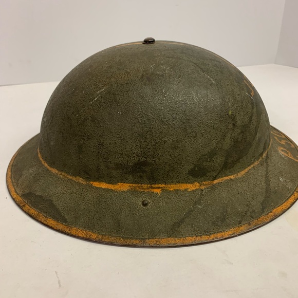 Other | Rare Us Military 192s1940s Platoon Sergeant Metal Brodie Helmet ...